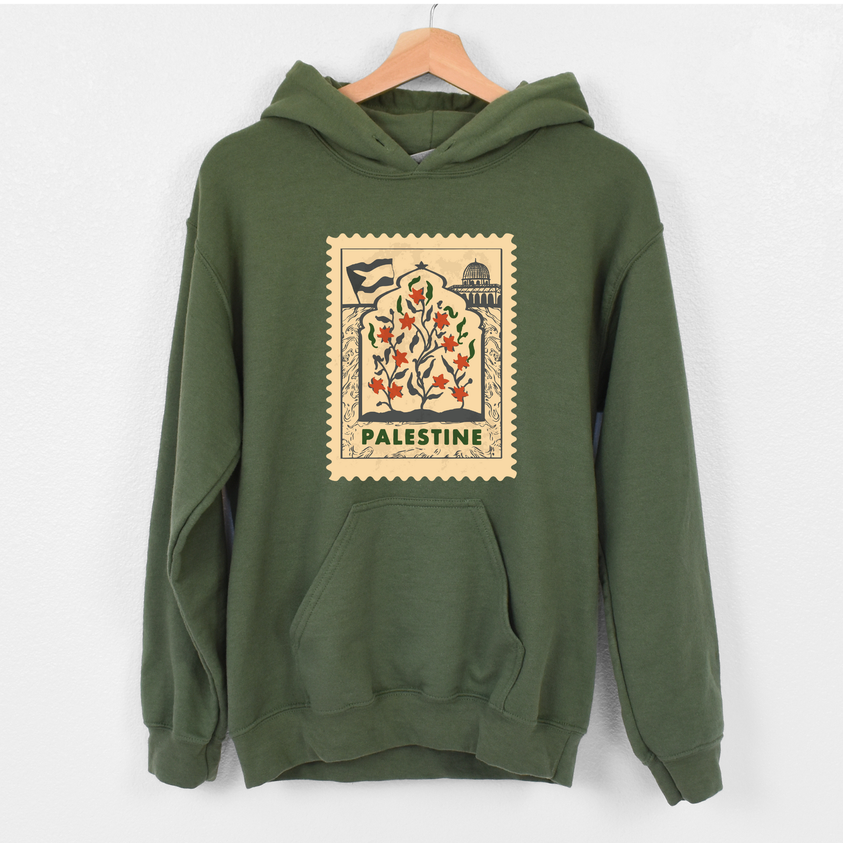 Vintage Palestine Stamp - adult – Coco & Palm Designs